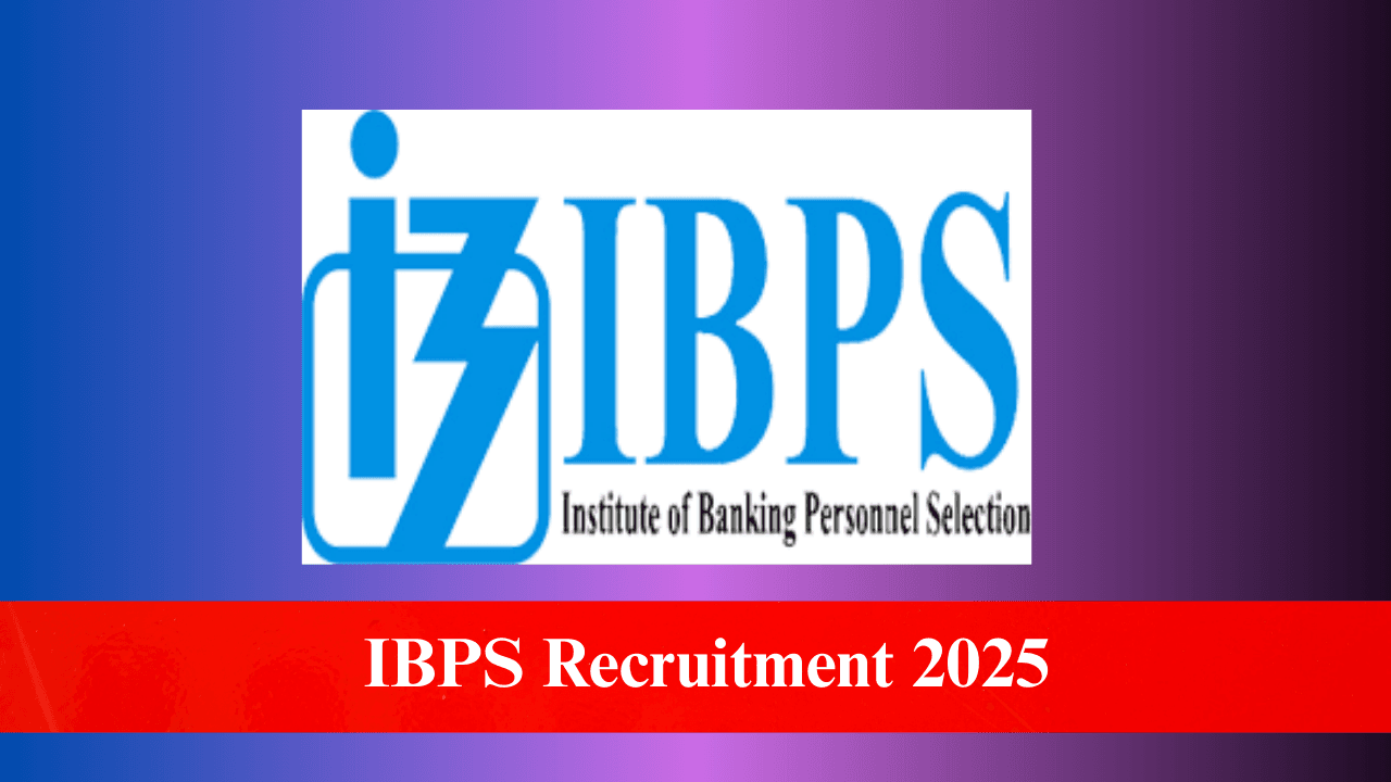 IBPS Recruitment 2025: Apply Online for Professor & Data Analyst Posts