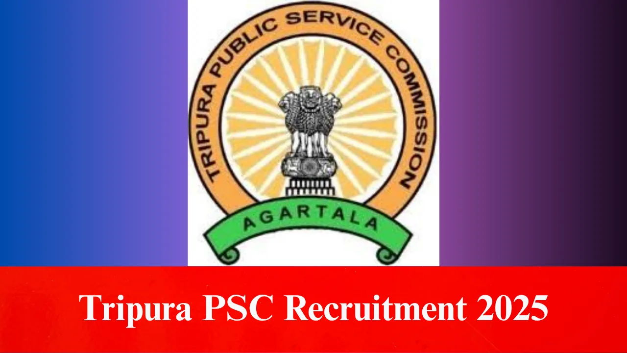 Tripura PSC Recruitment 2025 – 144 Deputy Director & AO Posts